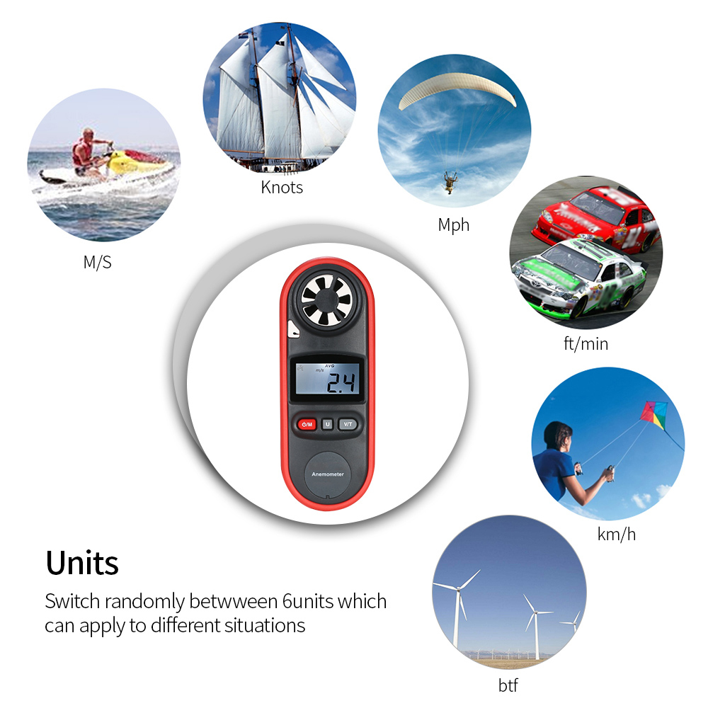 Wind Gauges Thermometers & Meteorological Instruments Lechnical Mini ...