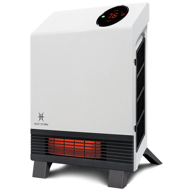 Heat Storm 1000 Watt Wave Floor to Wall Infrared Space Heater - Walmart.com