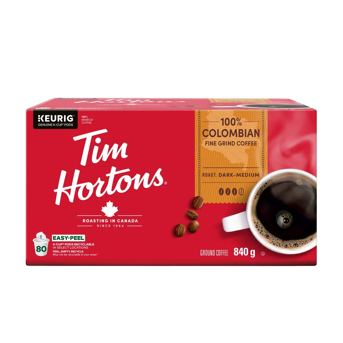 Click here for Tim Hortons Colombian K-Cup Pods  80-Count prices