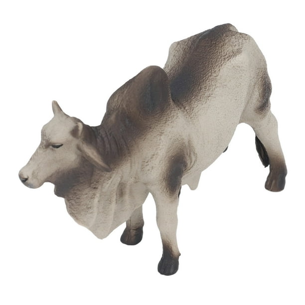 Cattle Figurine,Plastic Bull Figurine Realistic Plastic Cattle Models ...
