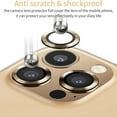Dteck Camera Lens Protectors for iPhone 13 Pro Max, Metal Full Cover ...