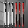 6-Piece Noiseless Gel Pens with Smudge-Proof for Notes Meetings Study ...