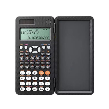 Professional Digital Display Scientific Calculator Notepad Student Portable Log Portable Button ...