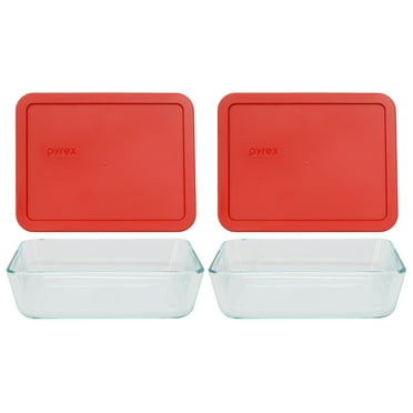 Pyrex Simply Store Glass Storage Container Set with Lids, 14 Piece ...