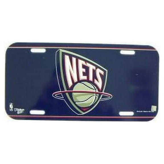 New Jersey Nets Plastic License Plate Frame - Walmart.com