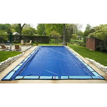 Extra Heavy-Duty 20-Year Green Winter Cover for In-Ground Swimming ...