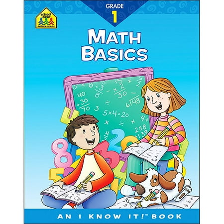 School Zone Curriculum Workbooks, Math Basics, Grade 1 - Walmart.com
