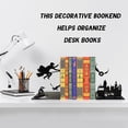 Black Magic Book Stopper - Decorative Bookends for Bookshelf - Unique ...
