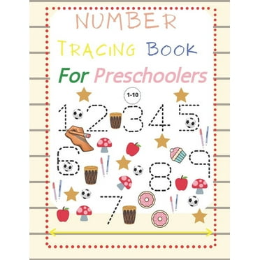 preschool Math Number tracing FOR CHILDREN AGES 2-5 YEARS Workbook FOR ...