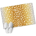 Area Rug 2x3ft Yellow Dots Texture Floor Entryway Rugs Indoor Floor ...