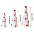 Christmas Valentines Day Love Heart Christmas Tree Tabletop Decoration ...