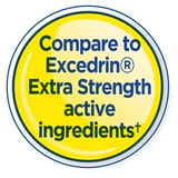 Equate Extra Strength Headache Relief Acetaminophen, Aspirin, and ...