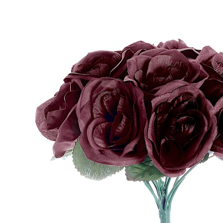 Dark Maroon Roses