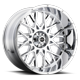 Vision Off-Road Rocker 18x9 8x165.1 12et Chrome Wheel - Walmart.com