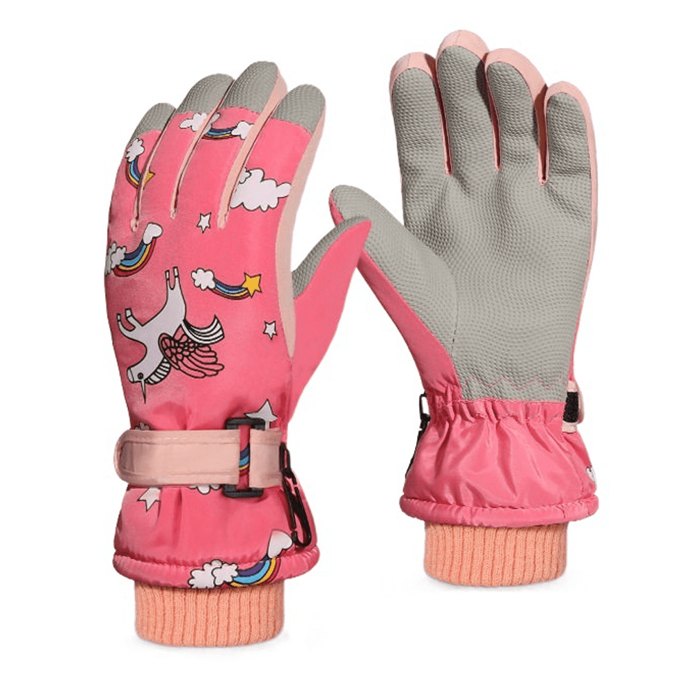 Ski Toddler Baby Mittens Outdoor Winter Snow Gloves for Boys Girls ...