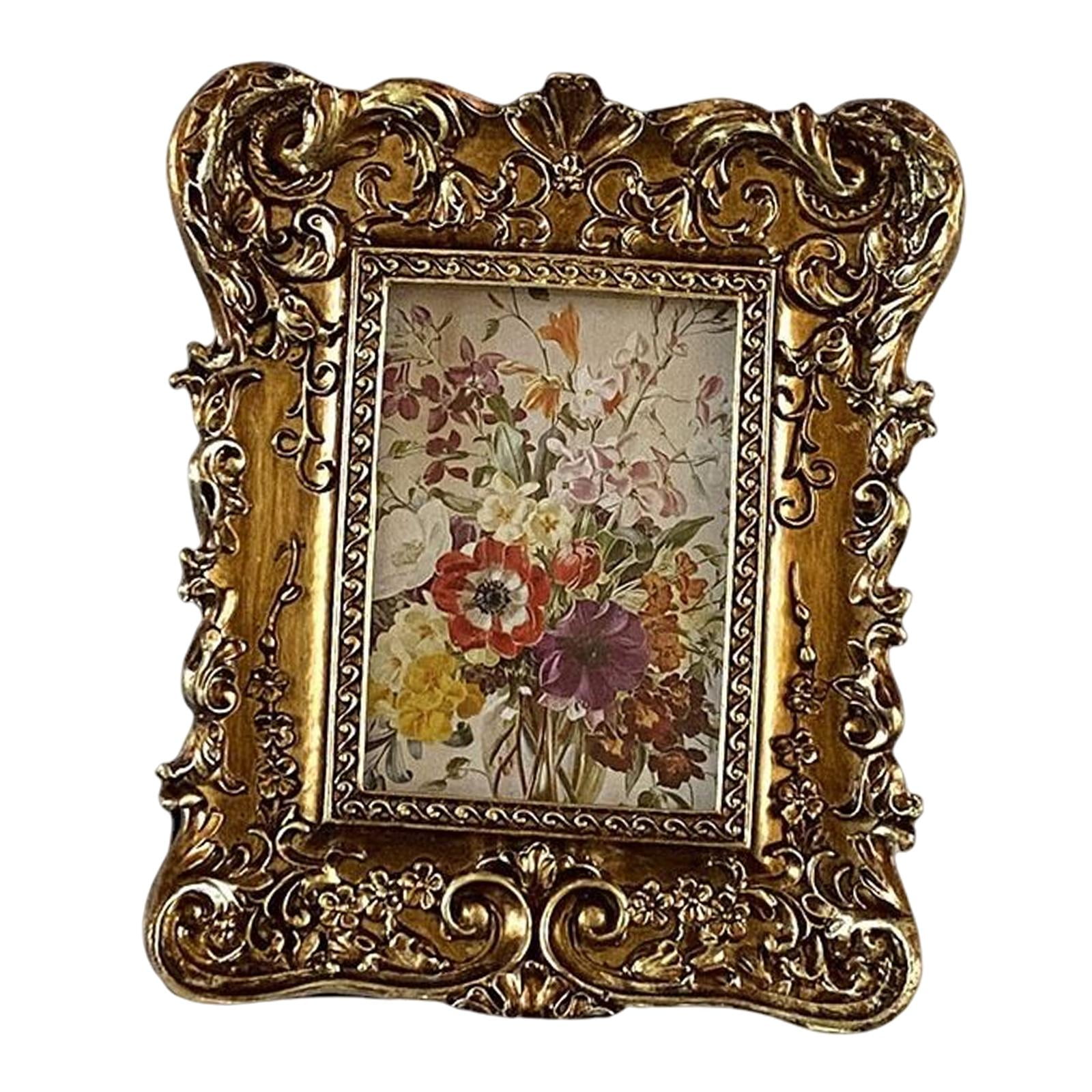 European Style Photo Frame, Picture Display Holder Collection Tabletop ...