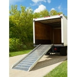 1500 lb Capacity Box Truck Loading Ramp 16' Aluminum - Walmart.com
