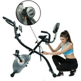 Ativafit Indoor Cycling Bike Folding Magnetic Upright Bike Stationary ...