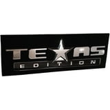 Muzzys Texas Edition 3M Stick On Emblem Badge FITS GMC Sierra Chevy ...
