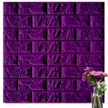3D Self-Adhesive Wall Paper Brick Stone Rustic Effect Wall Sticker Home ...