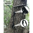 Proven Wild Treestand Lifeline Rope, 30 ft Safety Line with Prusik Knot ...