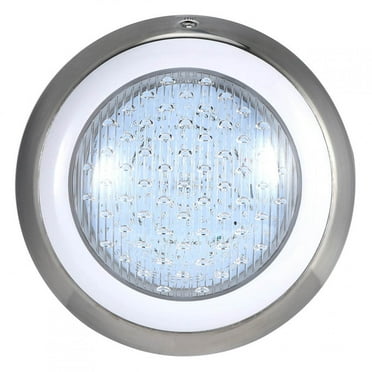 Hayward ColorLogic 4.0 LED Pool Light with Stainless Steel Face Rim ...