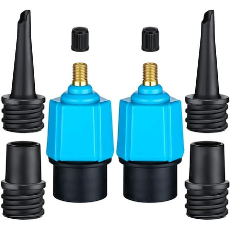 6 Pieces Inflatable SUP Pump Adaptor Compressor Air Pump Adapter ...