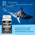 （2 Pack）Omega 3 Fish Oil Burpless, 60 Softgels, Pharm Grade Triple ...
