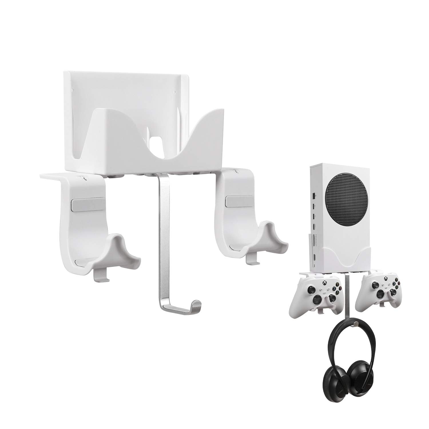 4 en 1 XBOX Series S Wall Mount Bracket Stand Bundle Set, So Hosanwell ...