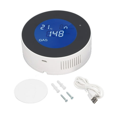 Wi Fi Gas Alarm,Smart Gas Detector 90 Smart Wi Fi Natural Gas Detector ...