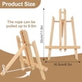 2PCS 12 Inch Wood Tabletop Easel -Easel Stand for Painting, Perfect for ...
