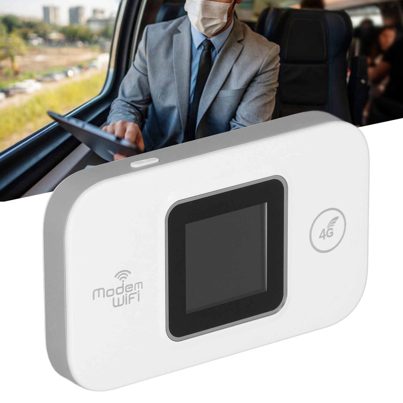 Enrutador 4G Portátil, 4G LTE Wifi Modem Europe Asia Versión Admitir 10 ...