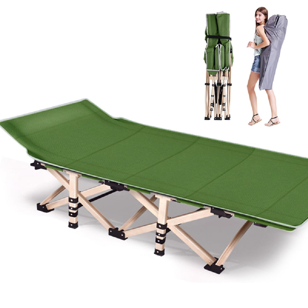 Lilypelle 75 Cots For Camping Traveling Fold Cot For Adults Portable