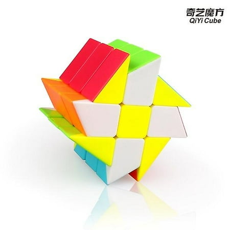 Qiyi 3x3 Fisher Windmill Axis Magic Cube Puzzle Speed Cubo Magico Mofa ...
