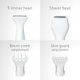 Panasonic Wet/Dry Bikini Trimmer & Shaver for Women with 4 Attachments ...