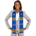 Blue USHER Kente Cloth Sash/Stole - Walmart.com