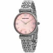 Emporio Armani Women's Retro Two-Tone Watch, Mother of Pearl Dial ...