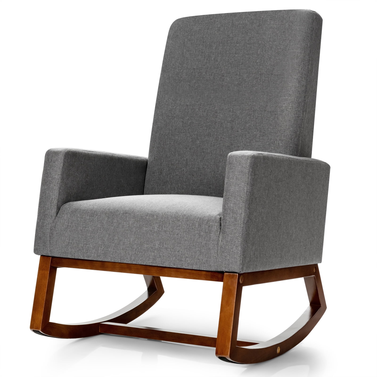 Click here for Patiojoy Rocking Chair Comfortable Rocker Modern H... prices