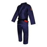 Fuji Kids Youth Childrens All Around Brazilian Jiu Jitsu BJJ Gi - Navy ...