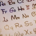 Alphabet Painting Stencil Drawing Signage Chalkboard Decorating Tool ...