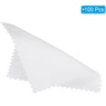 3.15x3.15" Jewelry Cleaning Cloth, 100Pcs Individually Wrapped Double ...