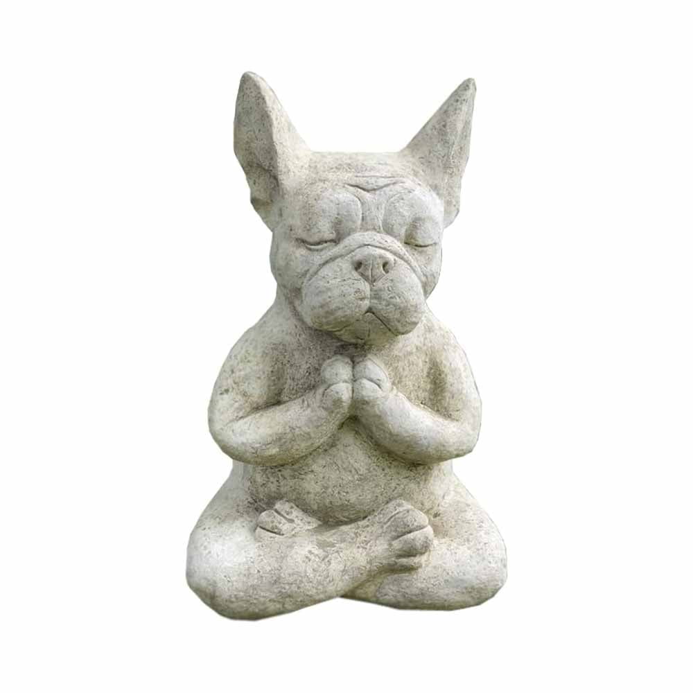 Estatua de Perro de Meditación Buda Tranquilidad y paz, perfecta para ...