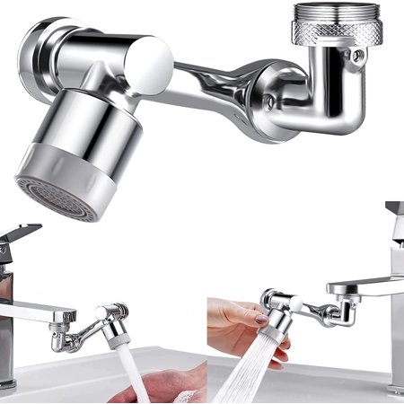 SICED 1080 Spray Swivel Faucet Aerator With 2 Functions Rotating ...