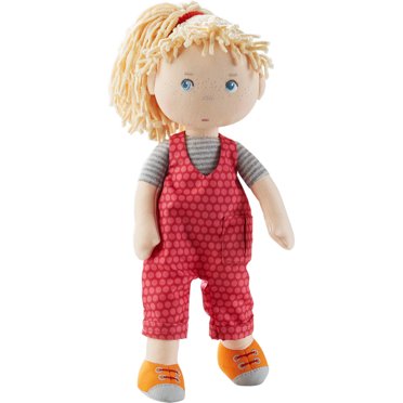 HABA Coco 12" Soft Doll with Brown Hair, Embroidered Face - Walmart.com