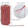 Red White and Green Twine String - 200m Cotton Bakers Twine - Walmart.com