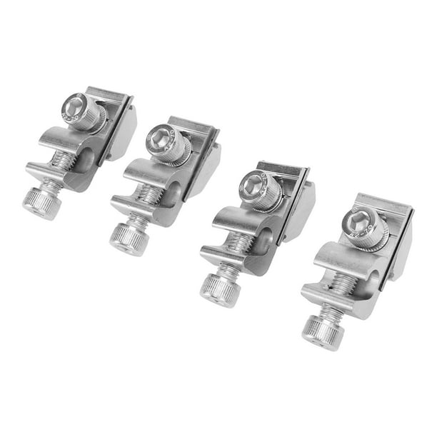 Earthing Ground Lug Cable Clamp4 Pcs Solar Panel Solar Grounding Lugs ...