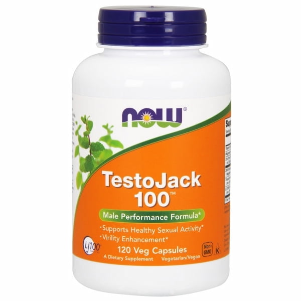 TestoJack 100 120 Vcaps de Supplement Now Foods (paquete de 6) | Bodega ...