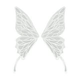 Farfi 1 Pair Lace Neckline Collars Soft Fabric Butterfly Wing Design ...