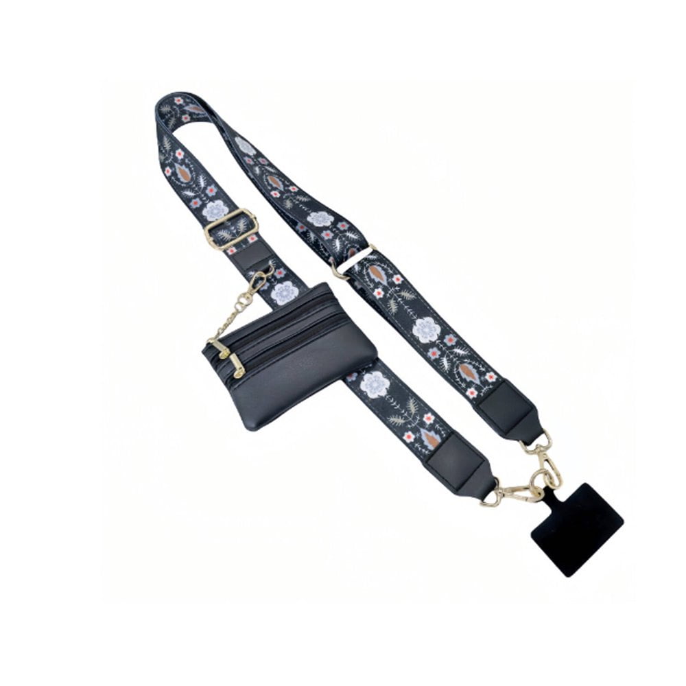 Click here for Junwell Phone Strap With Zippered Pouch Minimalist... prices