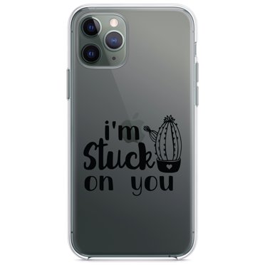 DistinctInk Clear Shockproof Hybrid Case for iPhone 13 PRO (6.1" Screen ...